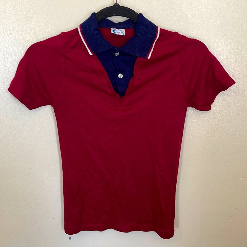 70’s Vintage Towncraft Polo Shirt - Gem